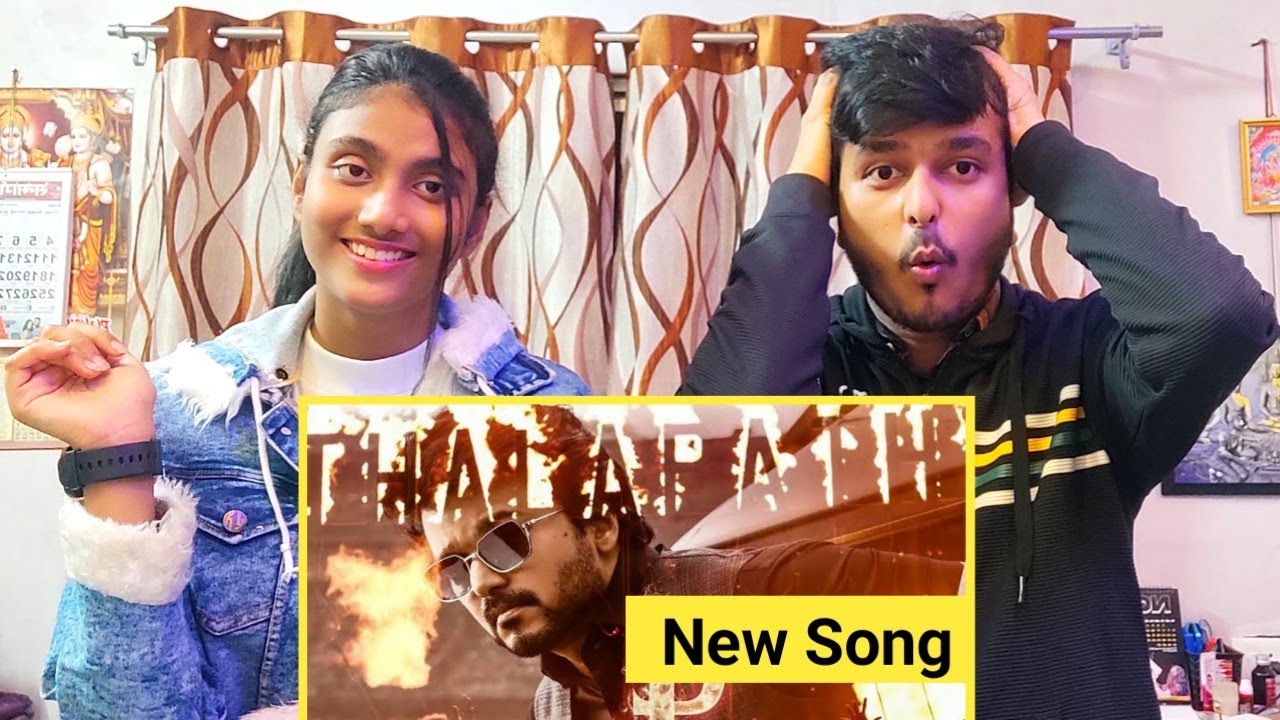 Thee Thalapathy Reaction | Varisu Song Reaction | Vijay Reaction | STR ...