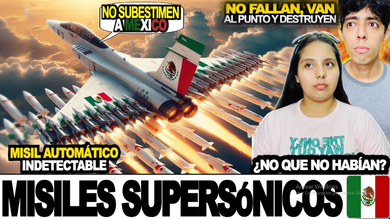 🔴BRUTAL! MEXICO🇲🇽 muestra los MISILES SUPERSÓNICOS de los CAZAS ...