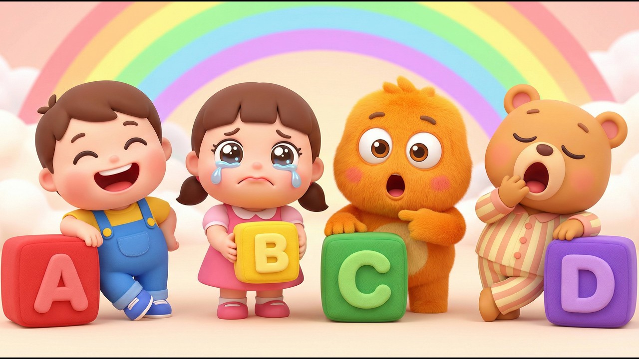 Learn Emotions with ABC 😄 Kids Feelings Song - YouTube
