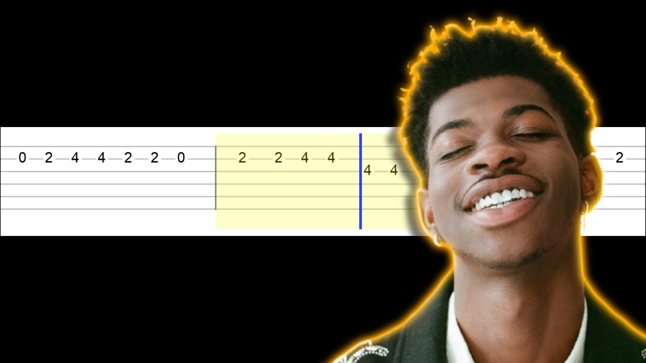 Lil Nas X - THATS WHAT I WANT (Easy Guitar Tabs Tutorial) - YouTube