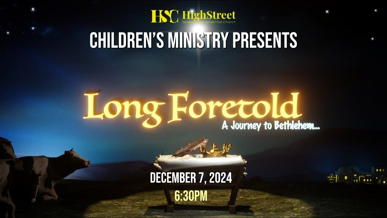 Long Foretold | Christmas Program | December 07, 2024 - YouTube
