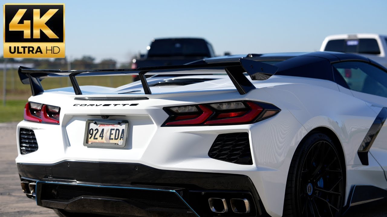 Beautiful C8 Corvette Wing Install | 4K - YouTube