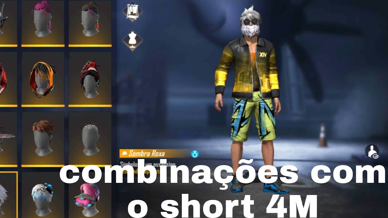 melhores combinações com o short 4M|Free Fire - YouTube