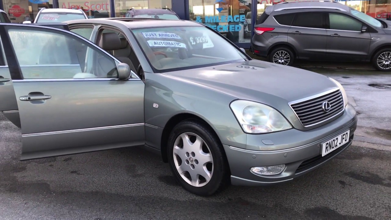 2002 02 LEXUS 430 LS AUTO 4DR SALOON - YouTube