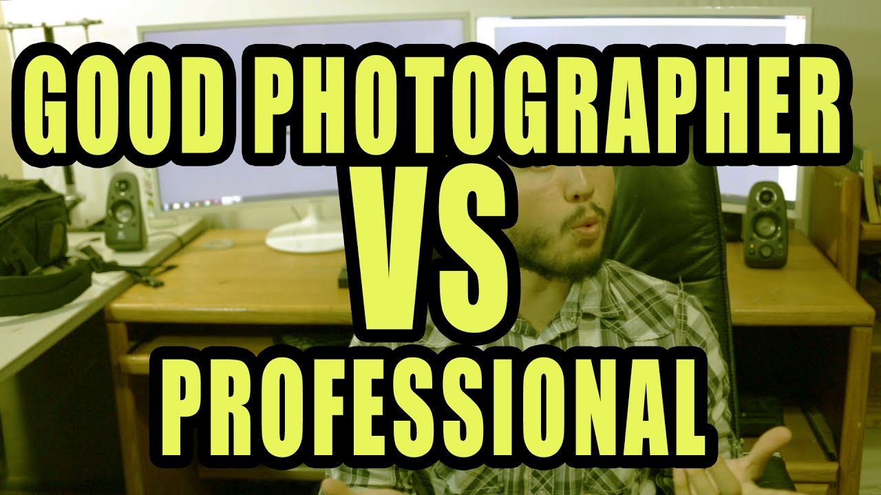 Good Photographer Vs Professional - YouTube