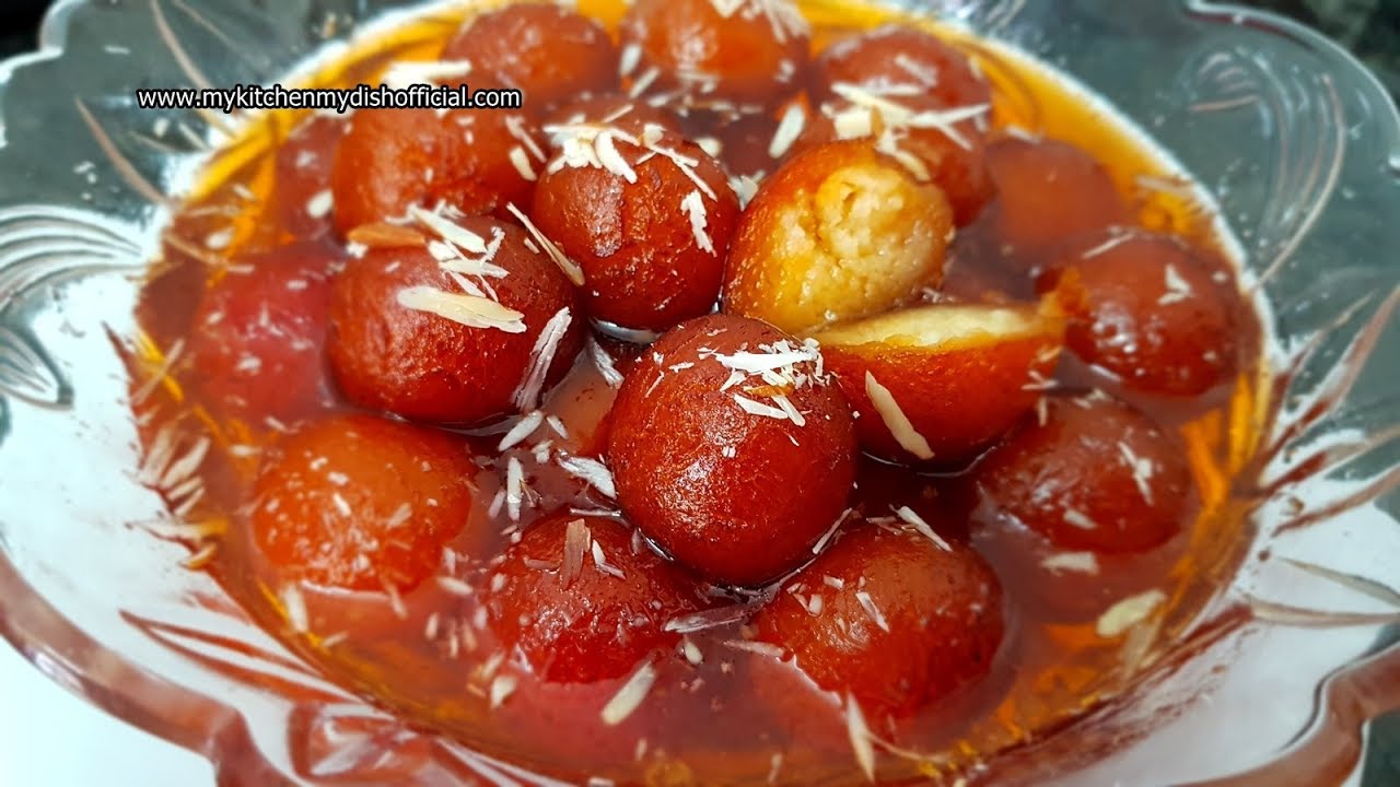 Easy Gulab Jamun Recipe With Gulab Jamun Mix | Simple Recipe - YouTube