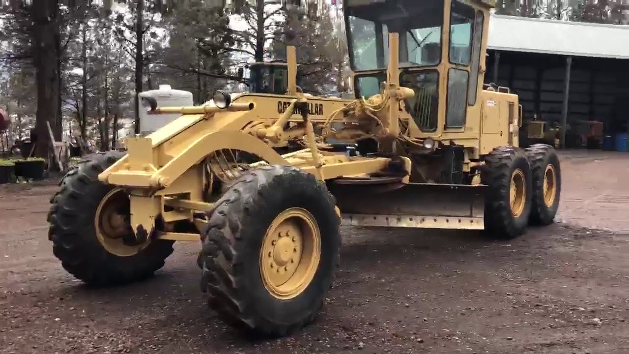 1993 CATERPILLAR 120G For Sale - YouTube