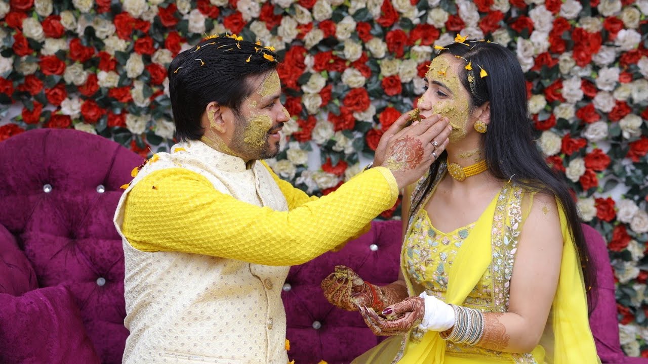 Haldi Ceremony | Mehndi Ceremony | Wedding Haldi | Haldi Mehndi ...
