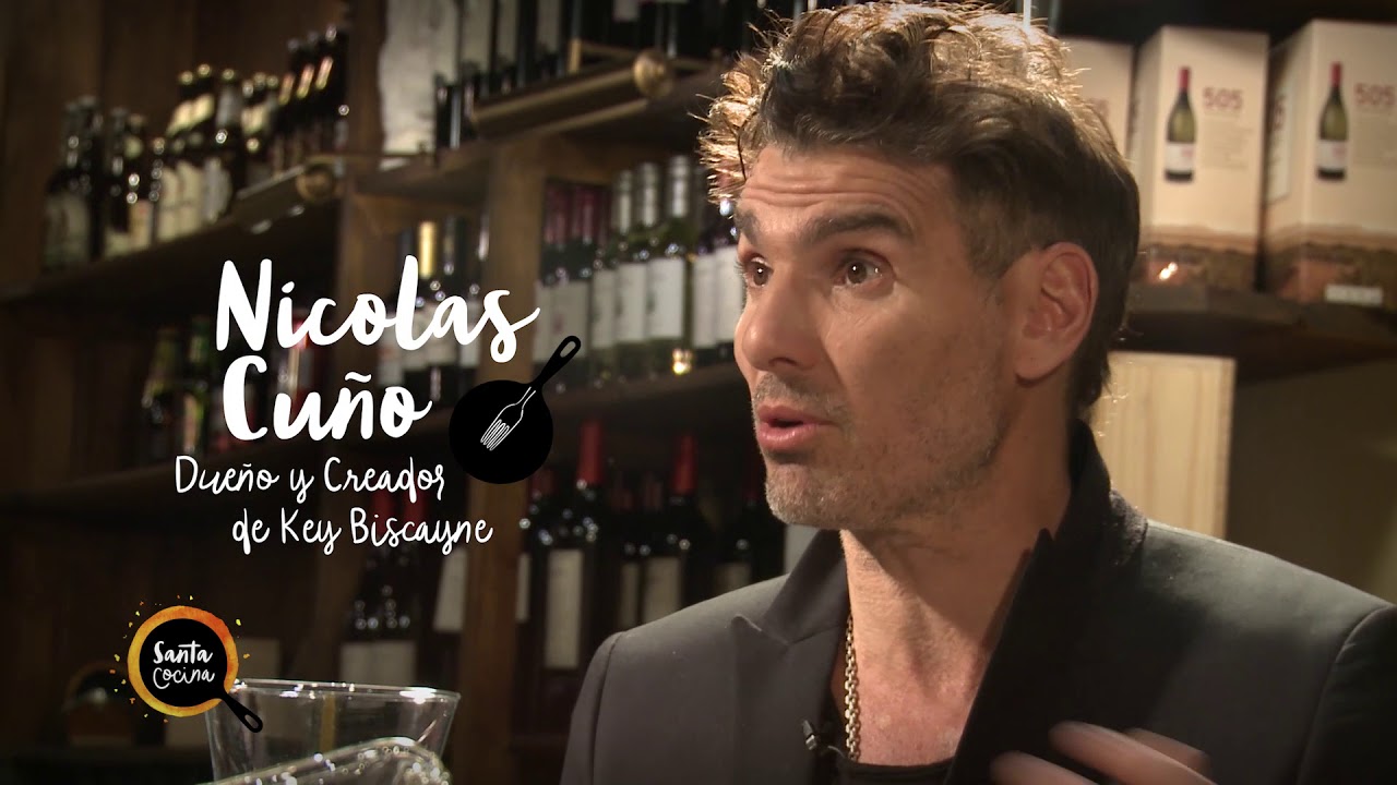 Nicolás Cuño de Key Biscayne en Goulu | Santa Cocina | Bloque III - YouTube
