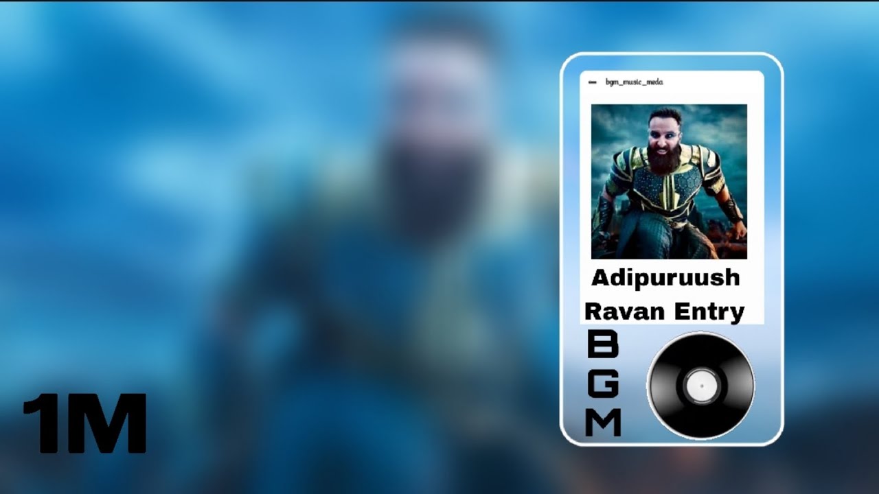 Adipurush Ravan Entry Bgm 🔥🤩| adipurush Ringtone | #prabash #ravan # ...