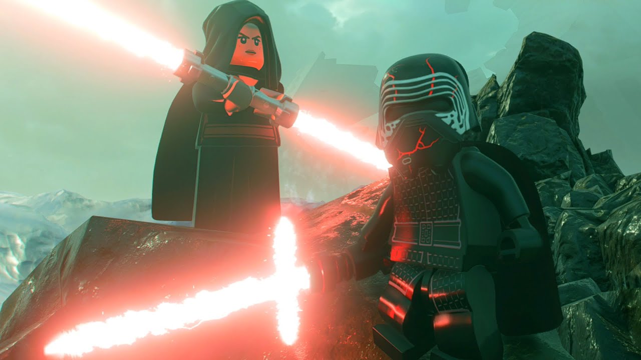 Kylo Ren And Dark Rey Interaction (Unique Dialogue) - LEGO Star Wars ...