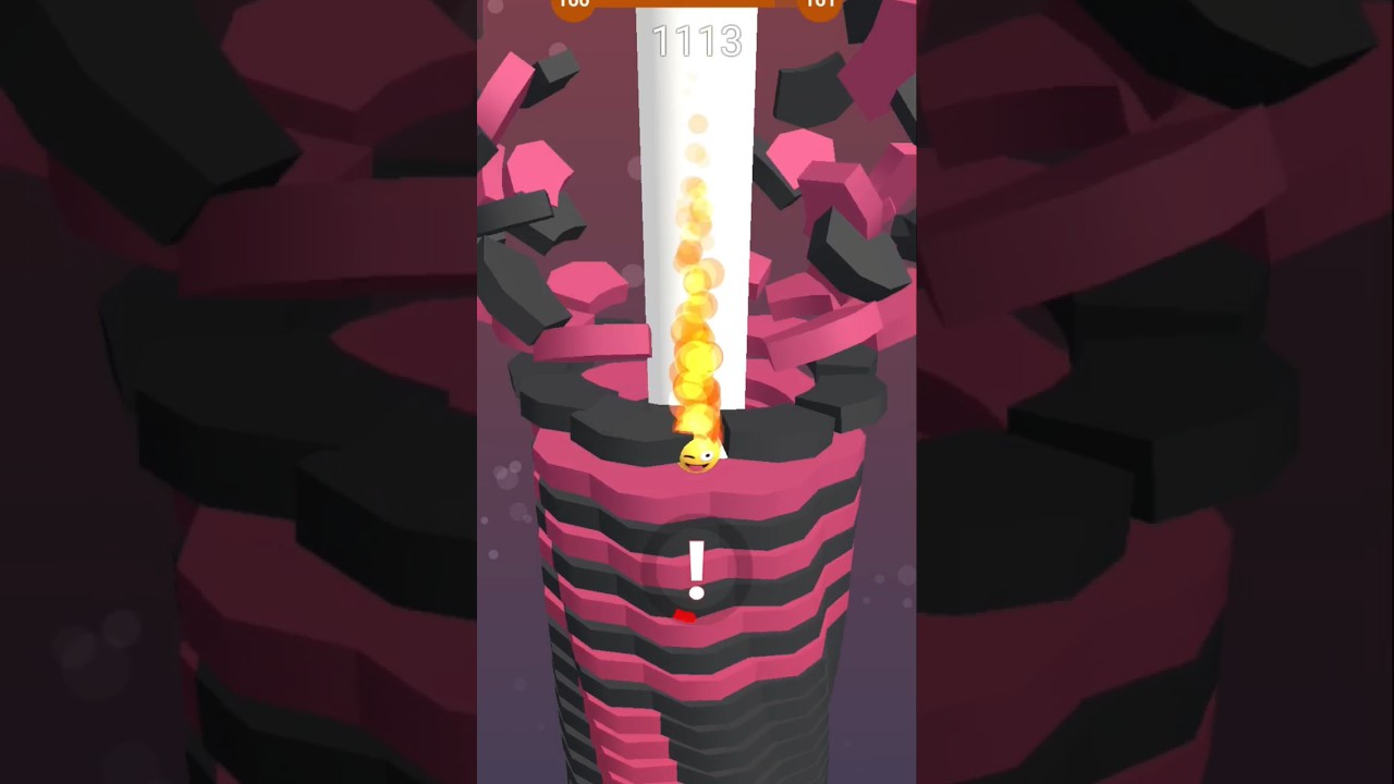 STACK BALL💥💥ASMR LEVEL 160 #viral #trending #stackball #shorts #short - YouTube