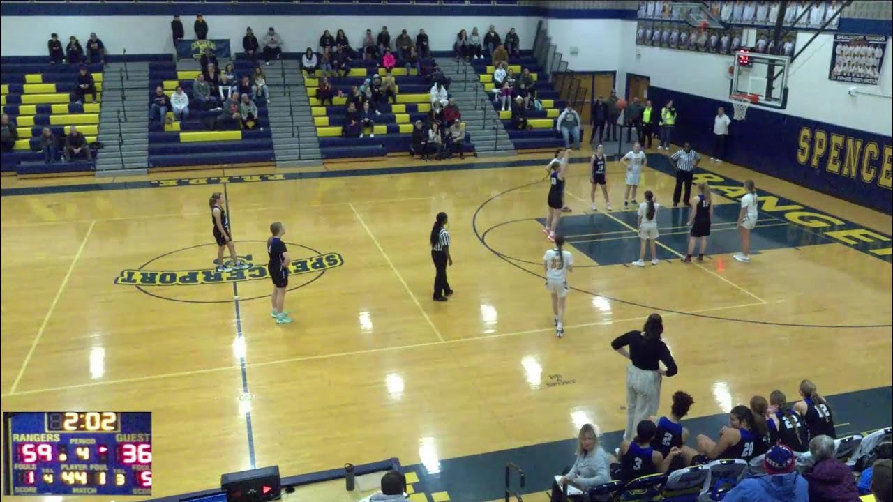 Spencerport High School vs Brockport High School Womens JV Basketball - YouTube
