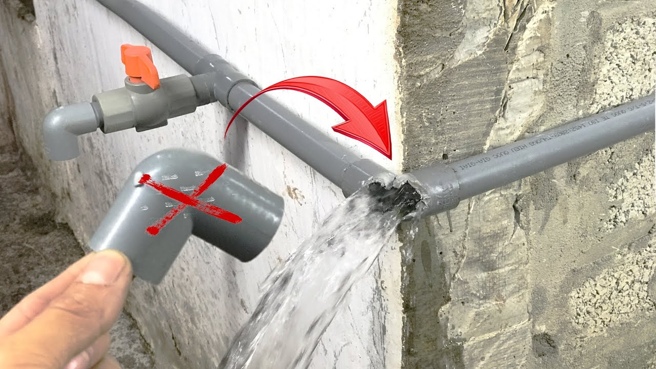 Only a few minutes, but it helps a lot!Replaced broken Elbow on Pvc ...