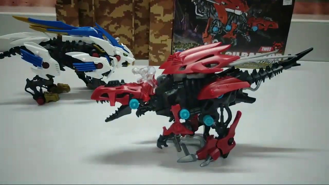 ZOIDS WILD ZW02 : GILRAPTOR - YouTube