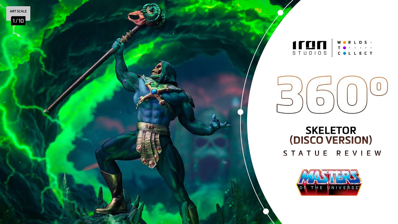 Statue Skeletor (Disco Version) - Masters of the Universe - Art Scale 1 ...
