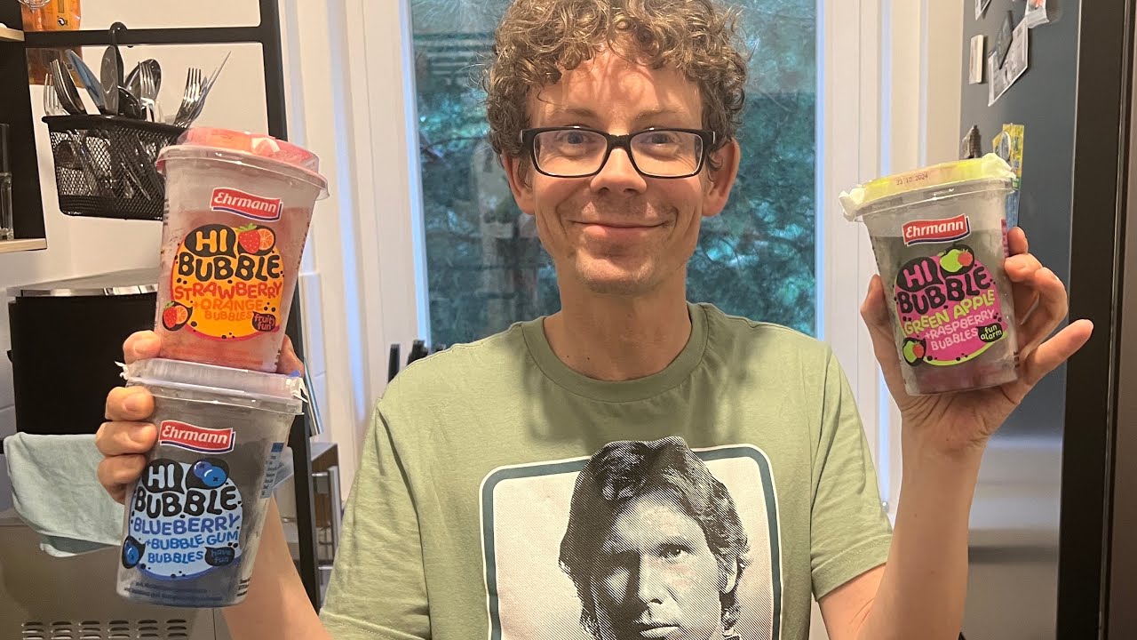 Ehrmann Hi Bubble Tea im Test: Blueberry, Strawberry oder Green Apple ...