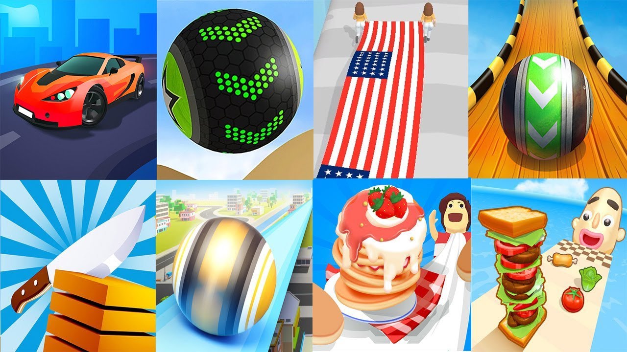 🔴 Going Balls, Sky Rolling Balls, Race Master 3D, Ball Run 2048 ...