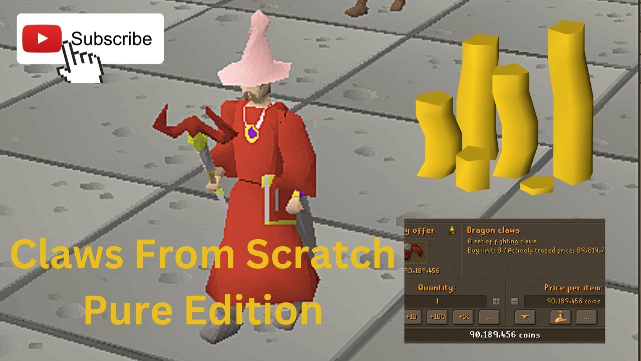OSRS - Claws From Scratch | Baby Pure Edition | Episode 1 - YouTube