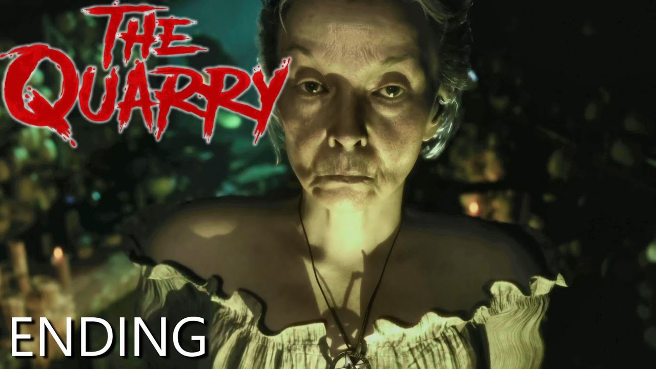 The Quarry Playthrough (First time) [4k] - ENDING - YouTube