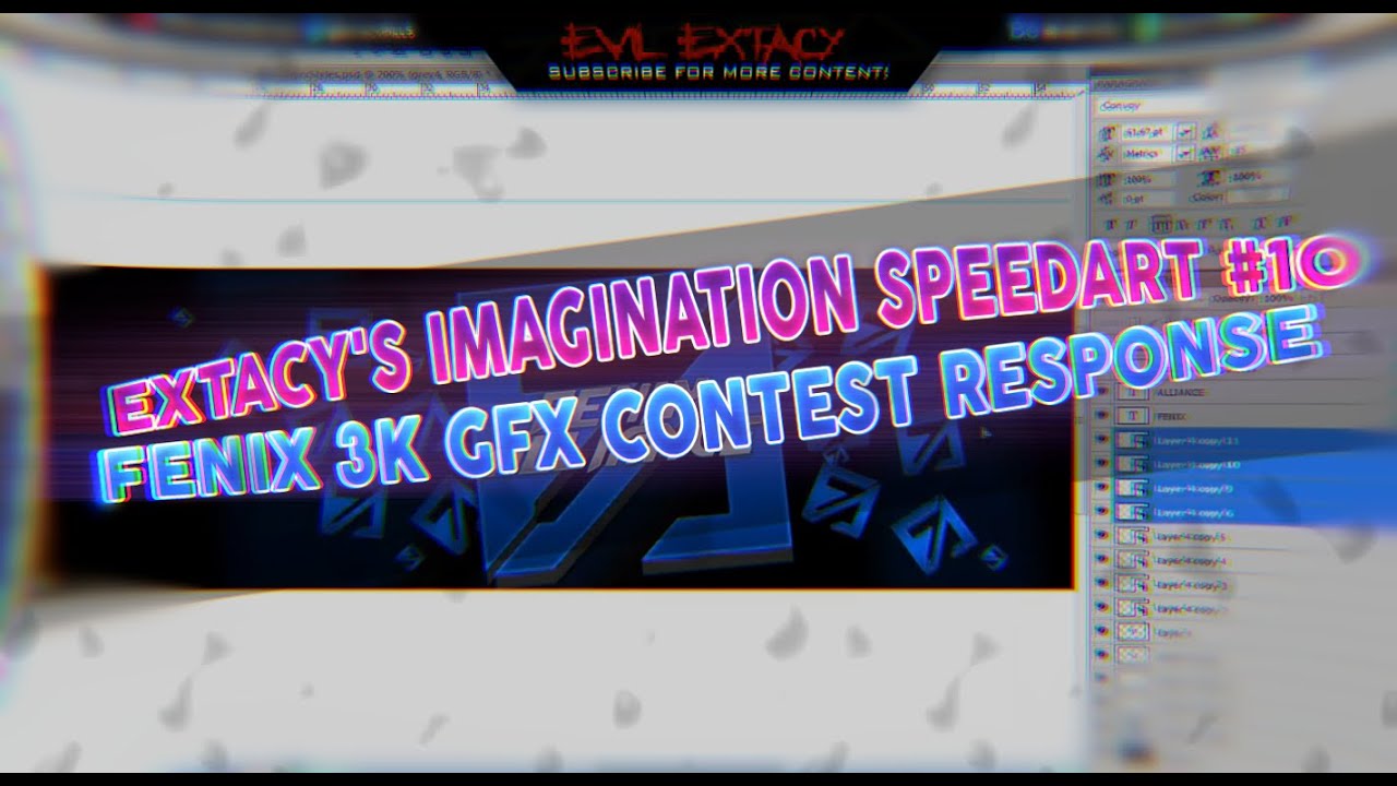 Fenix 3K GFX Contest Response // Extacy's Imagination SpeedArt #10 ...