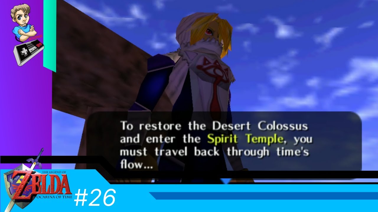 Zelda: Ocarina of Time # 26 - Haunted Wasteland and Desert Colossus ...