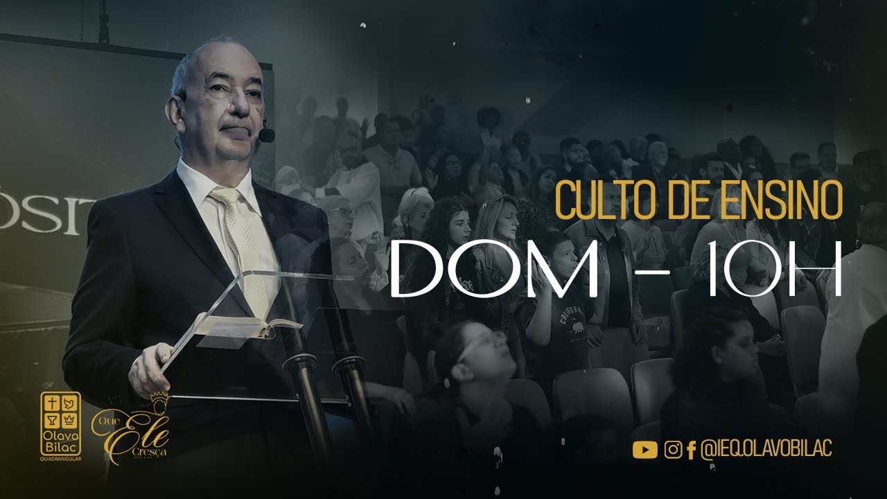 Culto de Ensino - 22 de junho - YouTube