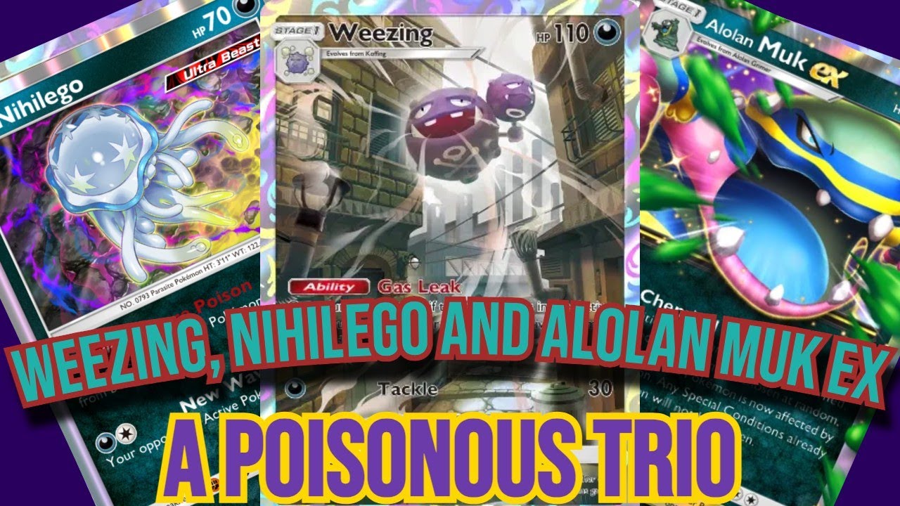 Weezing, Nihilego, and Alolan Muk EX Deck Build! [Pokemon TCG Pokemon ...