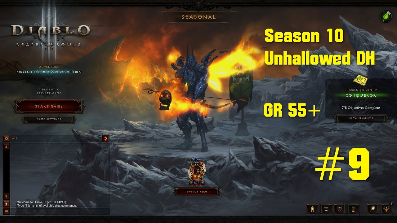 DH GR55+ Unhallowed Essence Guide (#9) - Season 10 - Diablo III - YouTube