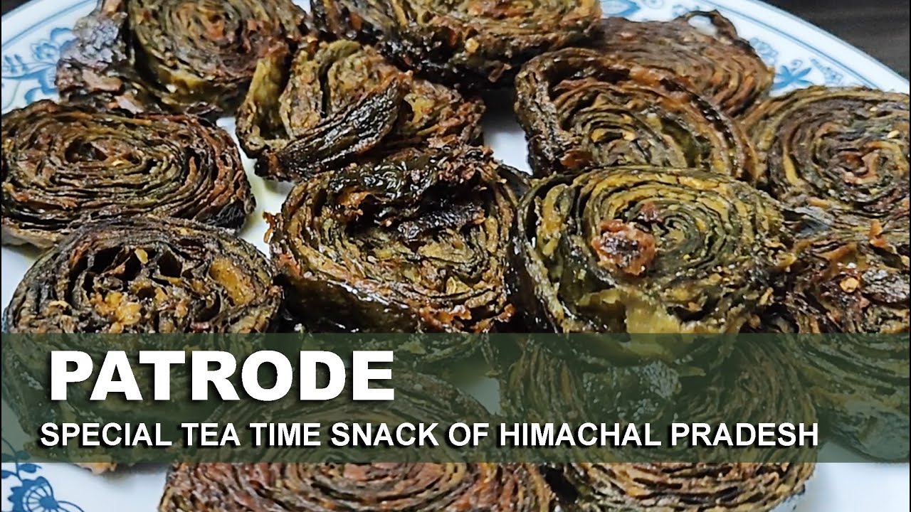 Patrodu | Himachal's Teatime Snack #chambatourism #himachalpradesh # ...