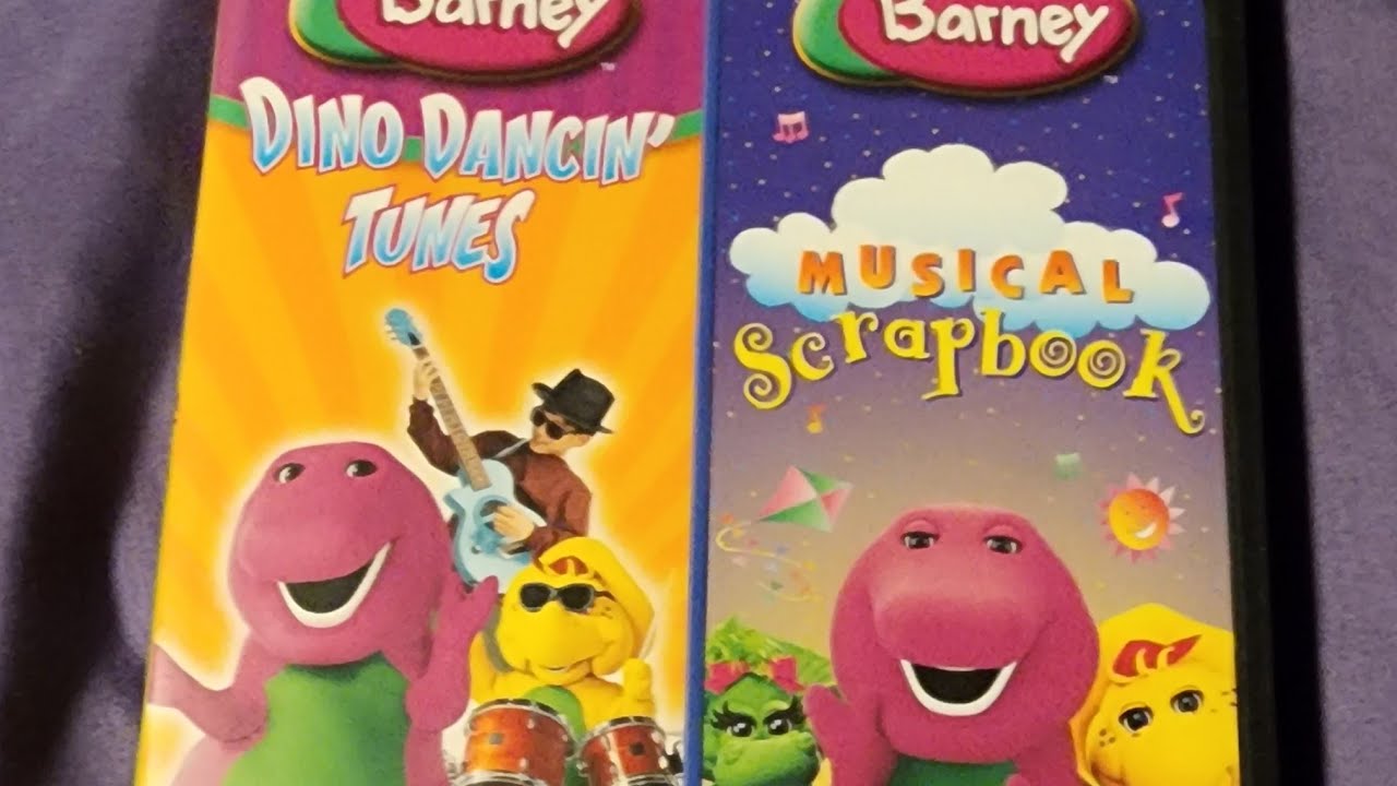 Sealed To Reveal Barney Kids' Double Feature Dino Dancin' Tunes ...