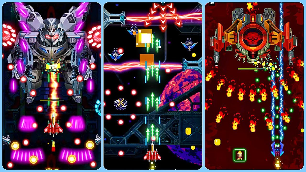 Retro Space War: Galaxy Attack Alien Shooter Game (Gameplay Android ...