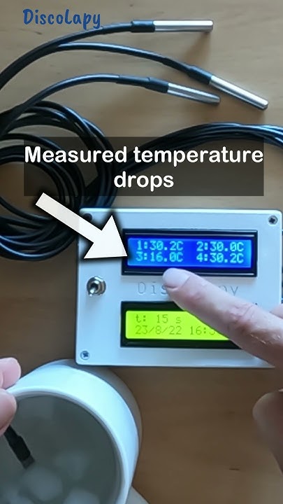 DIY Temperature Data Logger, 4 - channels - YouTube