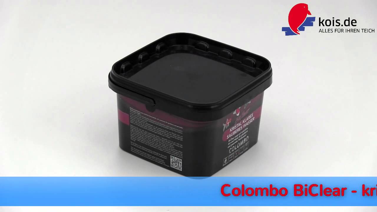 Colombo BiClear Wasserpflege - kois.de - YouTube