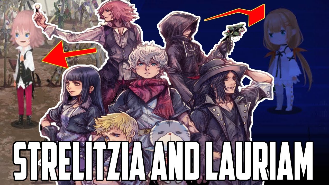 KINGDOM HEARTS UNION X STRELITZIA AND LAURIAM CONNECTIONS! - YouTube
