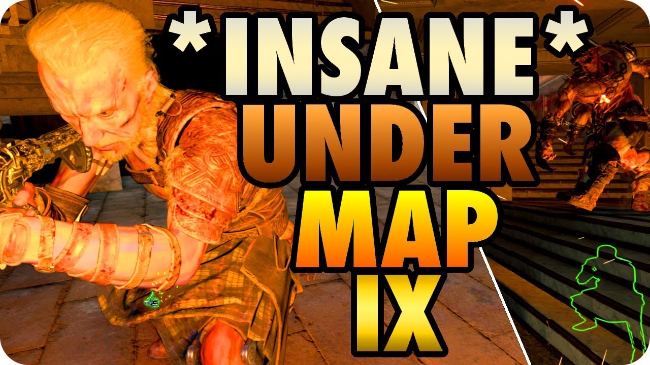 BO4 Zombie Glitches: *Insane* Under Map IX After Update 1.17 - Black ...