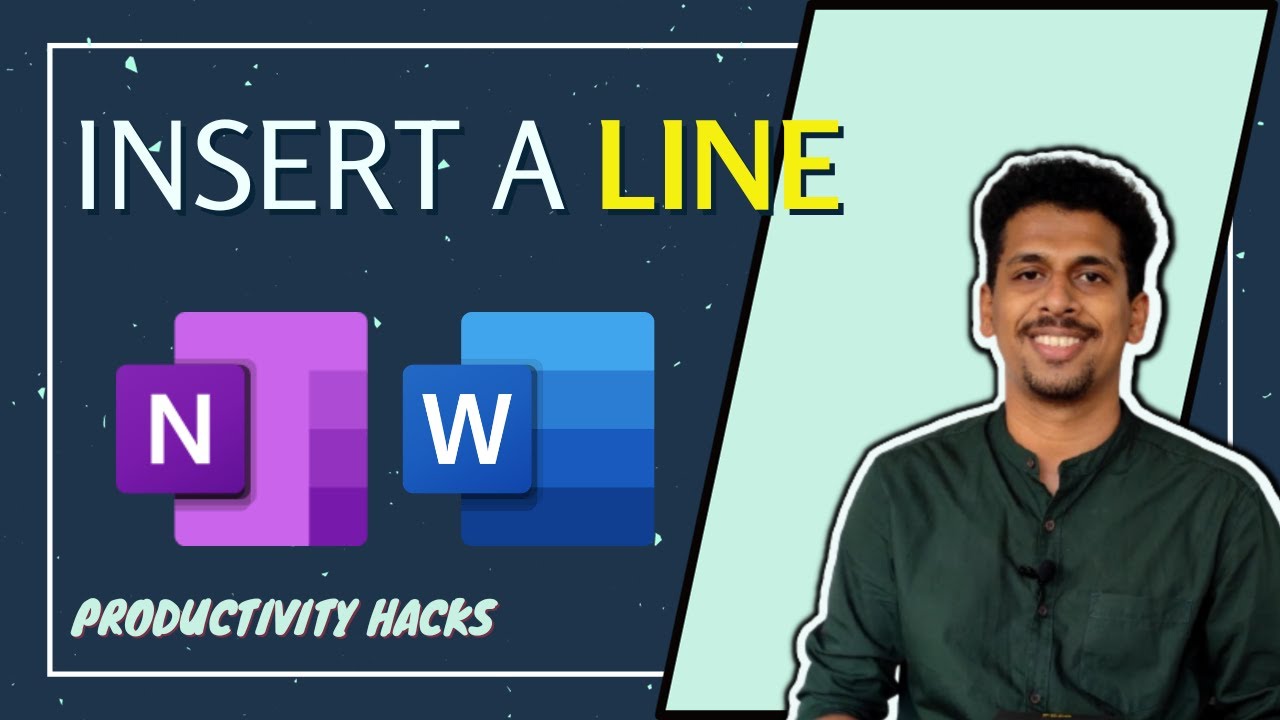 Insert A Separator Line In Onenote Like In MS Word YouTube Insert A Separator Line In Onenote Like In MS Word YouTube