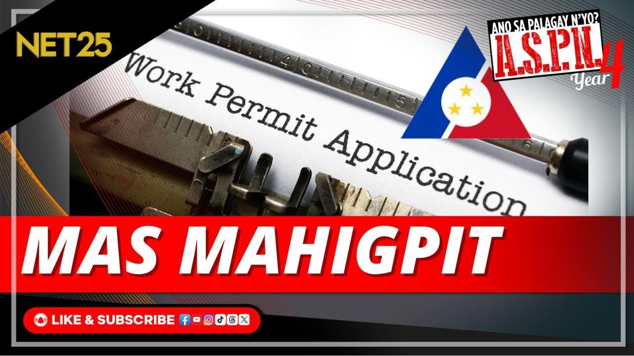 Alien Employment Permit ng DOLE, hinigpitan | ASPN - YouTube