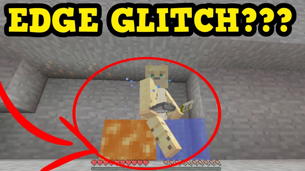 Minecraft Xbox 360 / PS3 - EDGE Of World GLITCH - YouTube