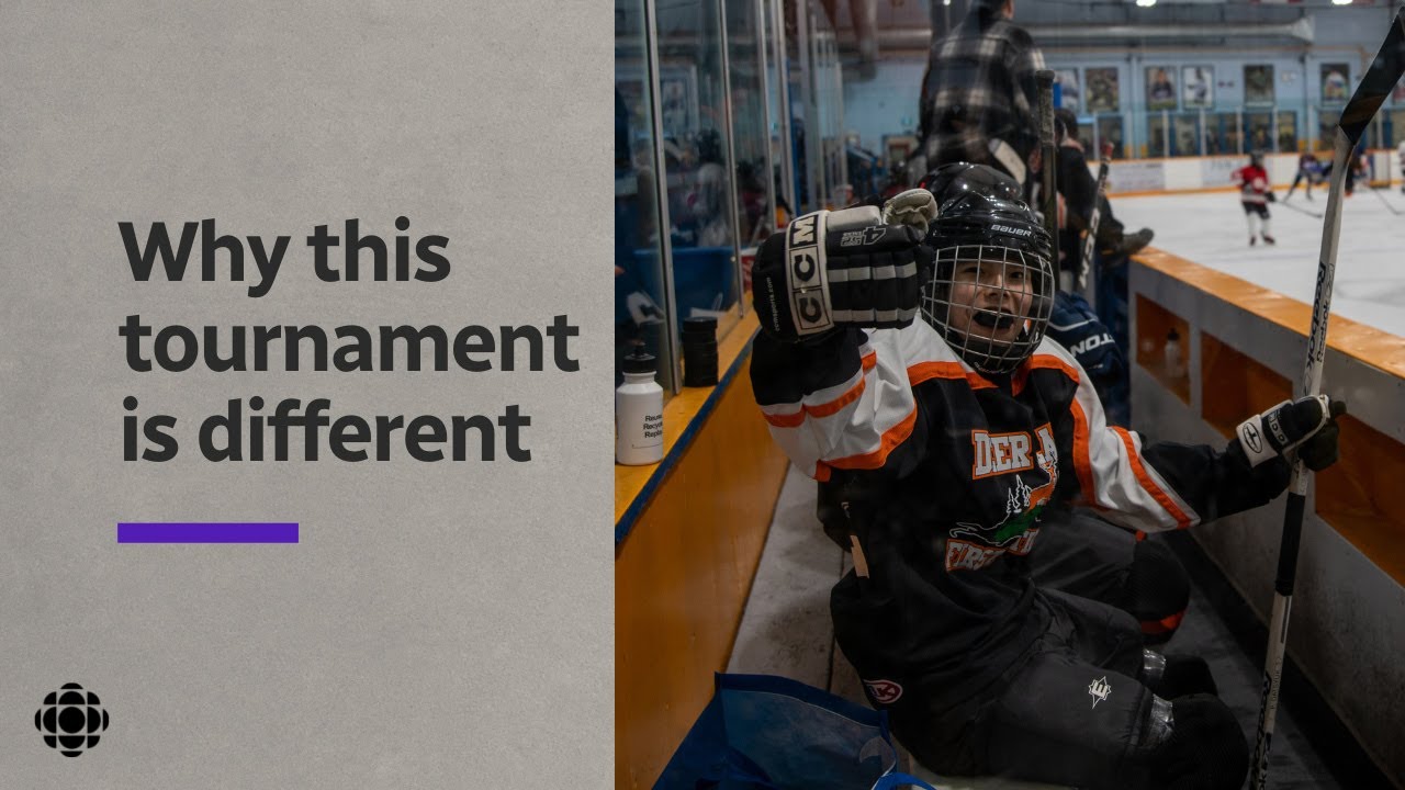 This hockey tournament brings First Nations communities together - YouTube