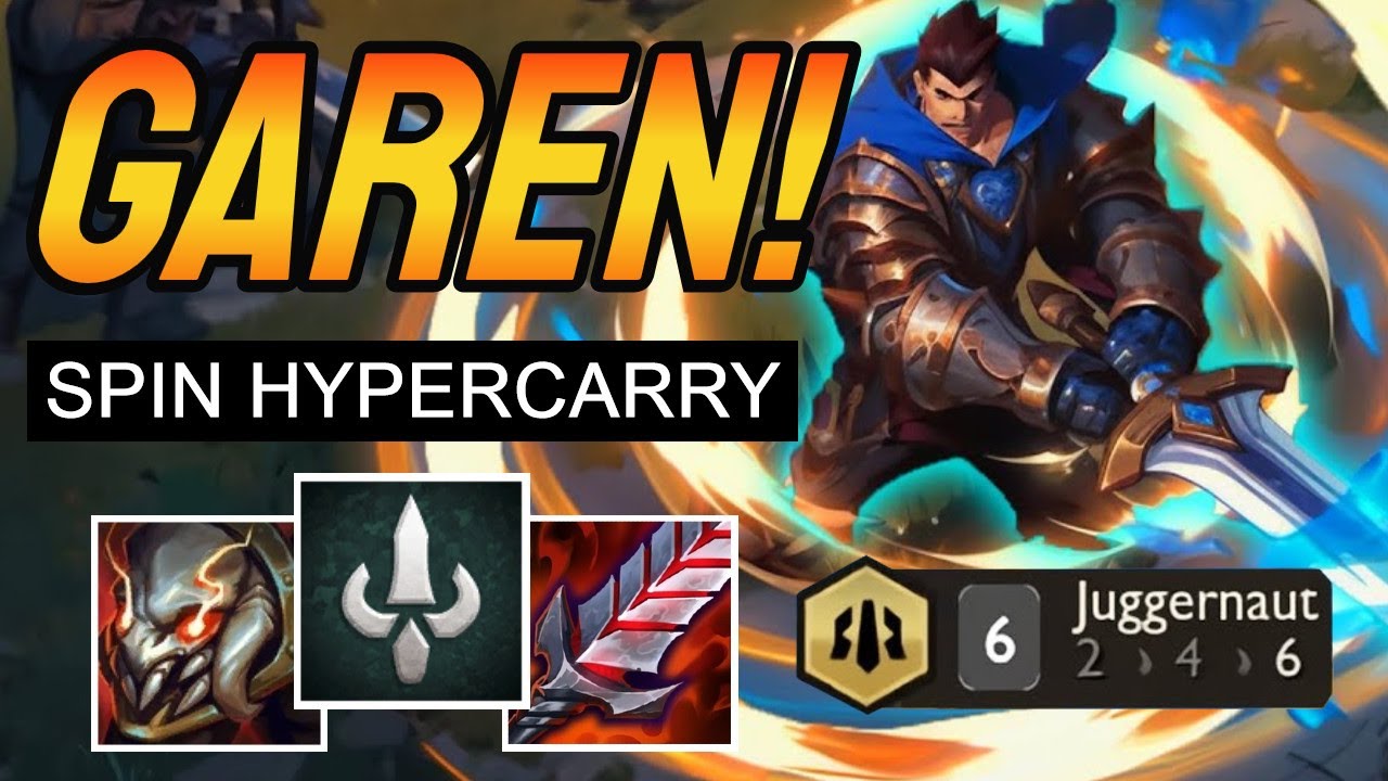 Unstoppable Garen Hypercarry Build #tft #garen #darius #sett - YouTube
