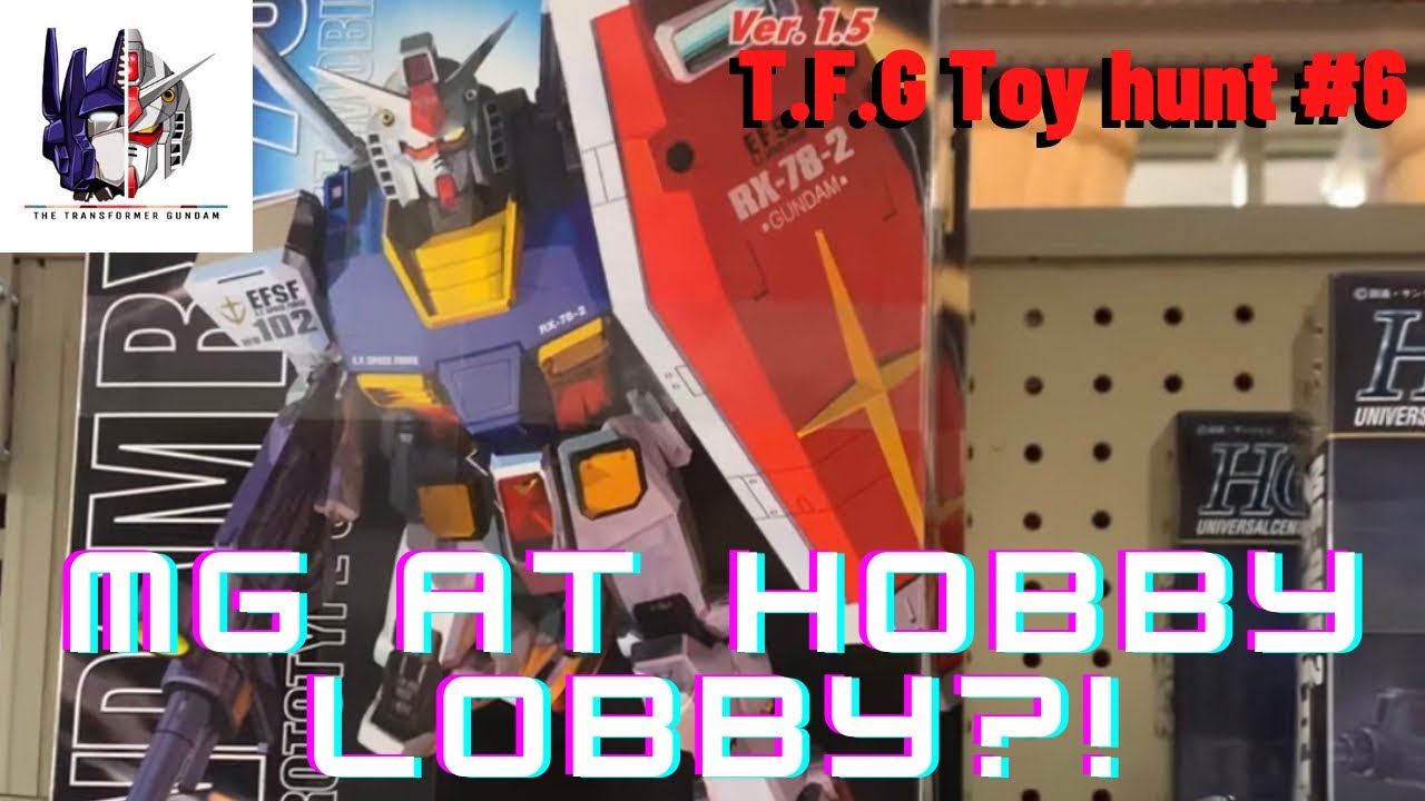 T.F.G Toy Hunt #6: MG at Hobby Lobby?! - YouTube