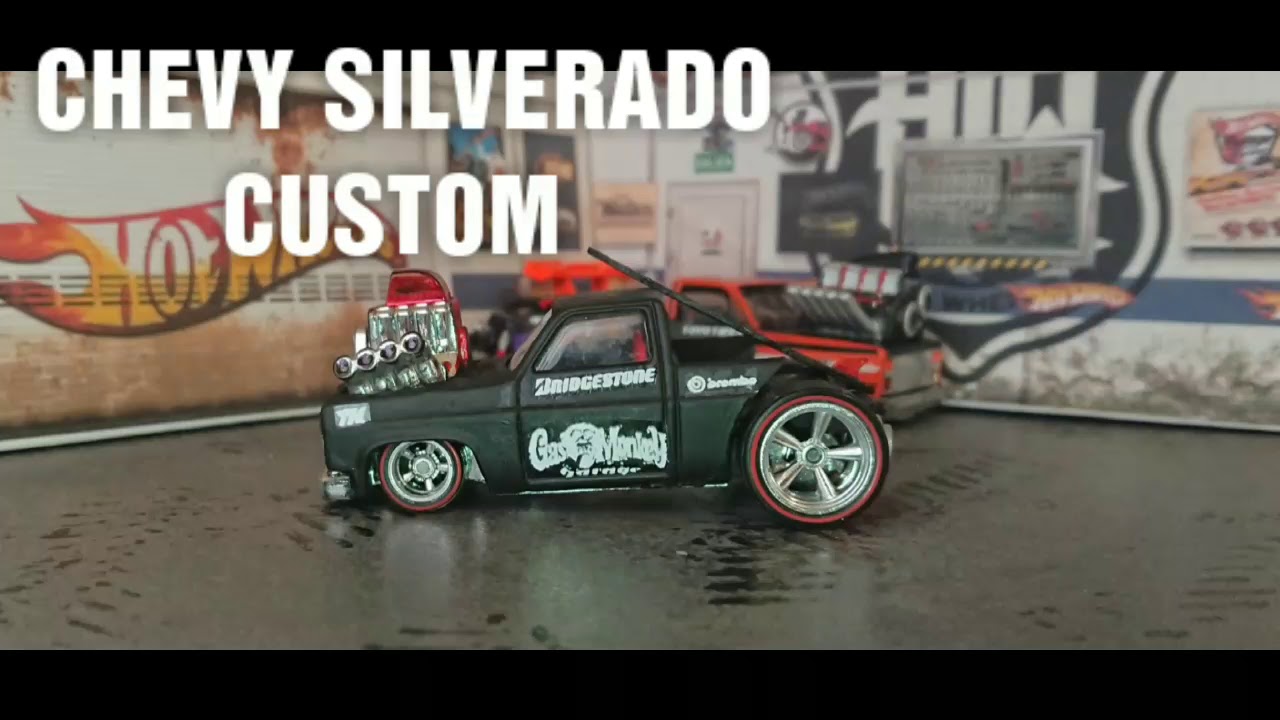 Hot🔥 wheels CUSTOM '83 CHEVY SILVERADO - YouTube