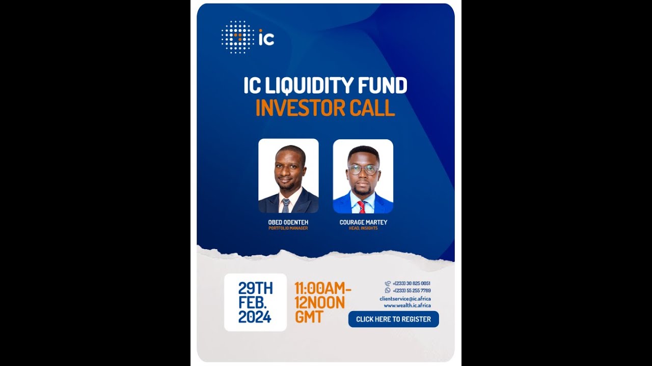 IC Liquidity Fund - Investor Call First Quarter, 2024! - YouTube