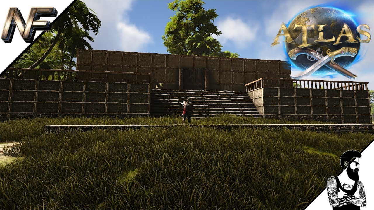 STARTING THE BASE BUILD in Atlas Blackwood DLC E4 - YouTube