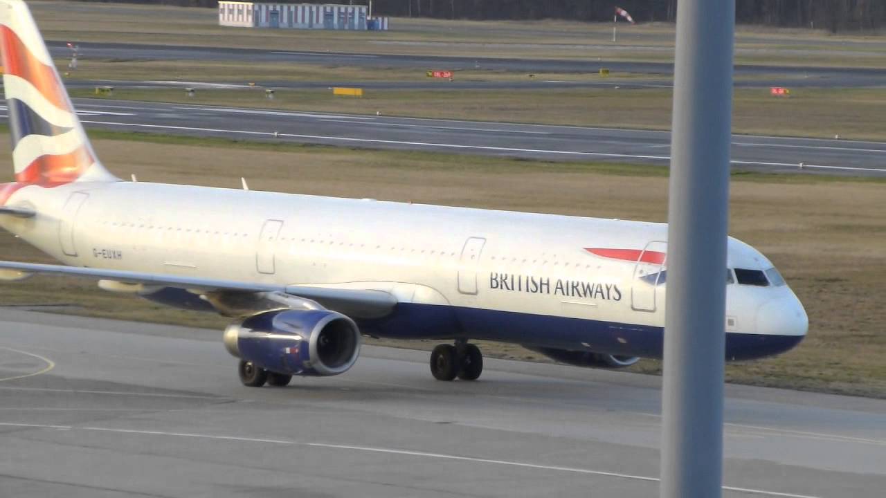 BA0984 Makes a Smooth Landing at Berlin TXL - YouTube