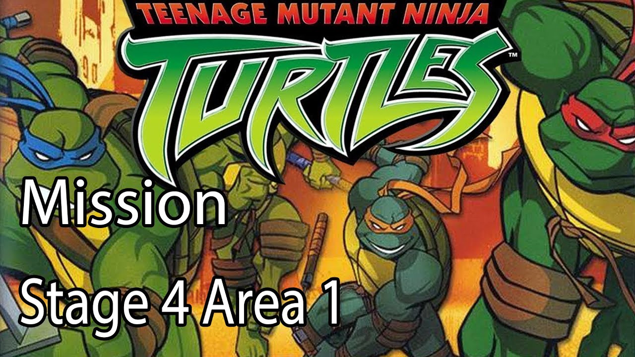 Teenage Mutant Ninja Turtles Mission Stage 4 Area 1 - YouTube