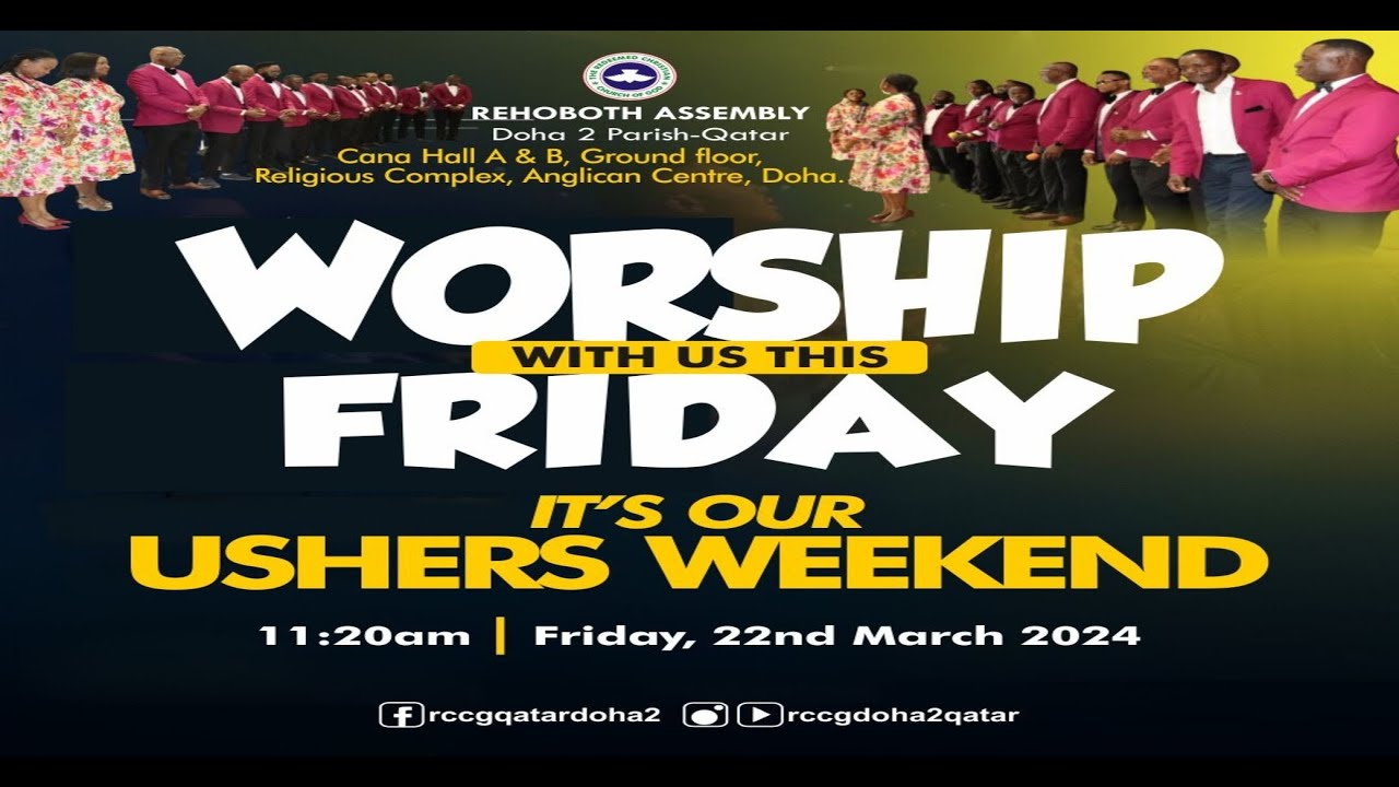 The Unprofitable Servant || Ushers Weekend 2024 || Friday, 22nd March ...