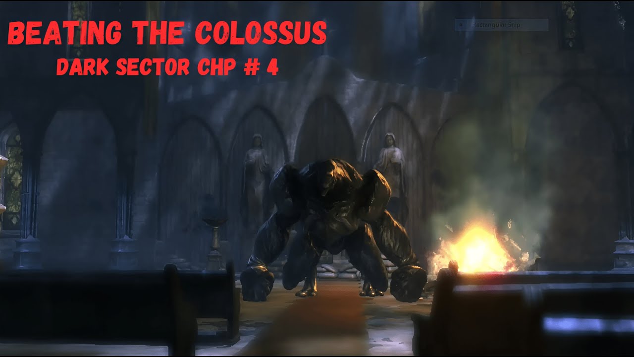 Beating the Colossus || Dark Sector || SI Gaming World #gaming #gameplay #livestream - YouTube