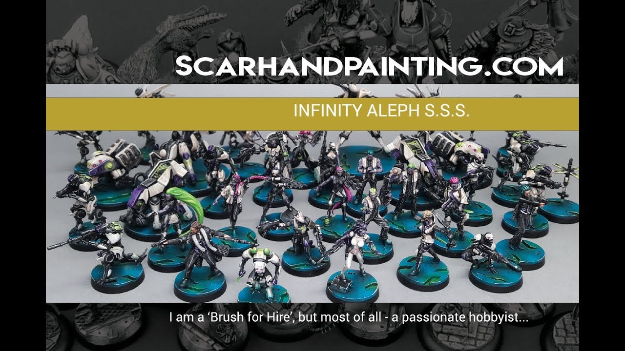 Scarhandpainting Infinity Aleph S.S.S. 0319 - YouTube